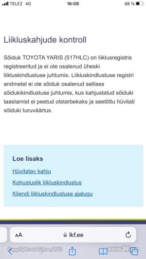 Белый Тойота Ярис 2009 в Таллин, объемом двигателя 1.40 л и пробегом 306 тыс. км за 3700 €, фото 21 на AUTOMOTO.COM.LV