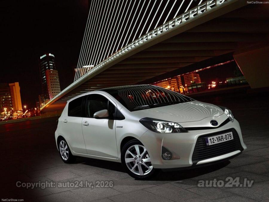 White Toyota Yaris 2013 in Tallinn, with an engine capacity of 1.50 L and mileage of 270 thousand km for 6789 €, photo 1 on AUTOMOTO.COM.LV