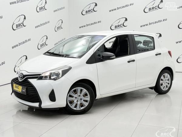 White Toyota Yaris 2015 in Avizieniai, with an engine capacity of 1.00 L and mileage of 126 thousand km for 6000 €, photo 1 on AUTOMOTO.COM.LV
