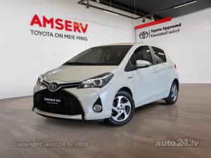 Balts Toyota Yaris 2016 Tallina, ar dzinēja tilpumu 1.50 L un nobraukumu 69 tūkst. km par 11490 €, foto  vietnē AUTOMOTO.COM.LV