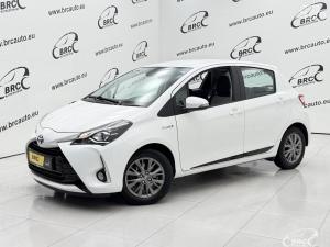 Balts Toyota Yaris 2017 Avižieniai, ar dzinēja tilpumu 1.50 L un nobraukumu 61 tūkst. km par 12300 €, foto  vietnē AUTOMOTO.COM.LV