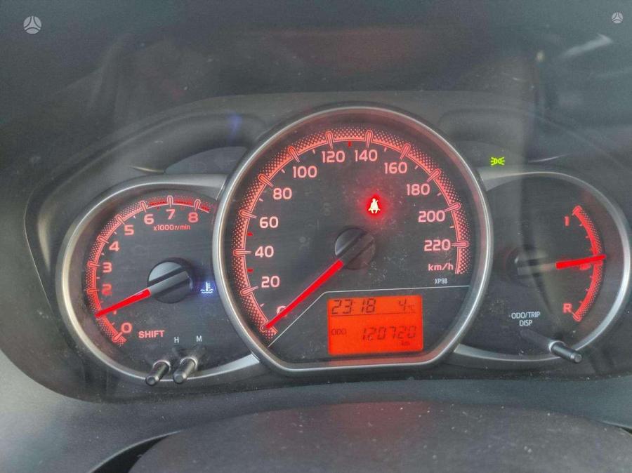 Balts Toyota Yaris 2017 Panevēža, ar dzinēja tilpumu 1.00 L un nobraukumu 121 tūkst. km par 6500 €, foto 24 vietnē AUTOMOTO.COM.LV