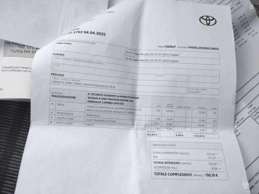 Balts Toyota Yaris 2017 Panevēža, ar dzinēja tilpumu 1.00 L un nobraukumu 121 tūkst. km par 6500 €, foto 31 vietnē AUTOMOTO.COM.LV