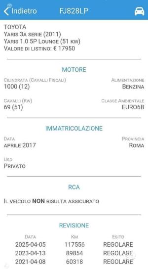 Белый Тойота Ярис 2017 в Паневежис, объемом двигателя 1.00 л и пробегом 121 тыс. км за 6500 €, фото 32 на AUTOMOTO.COM.LV