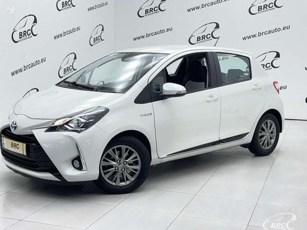 Balts Toyota Yaris 2018 Viļņa, ar dzinēja tilpumu 1.50 L un nobraukumu 113 tūkst. km par 10200 €, foto 1 vietnē AUTOMOTO.COM.LV