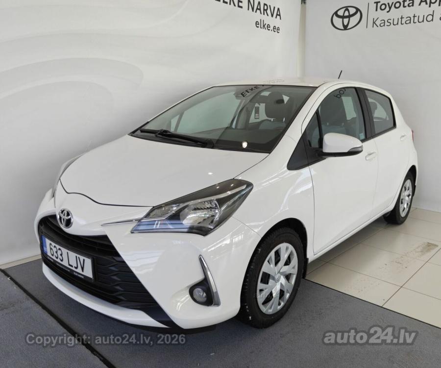 Balts Toyota Yaris 2018 Narva, ar dzinēja tilpumu 1.50 L un nobraukumu 71 tūkst. km par 11900 €, foto 1 vietnē AUTOMOTO.COM.LV
