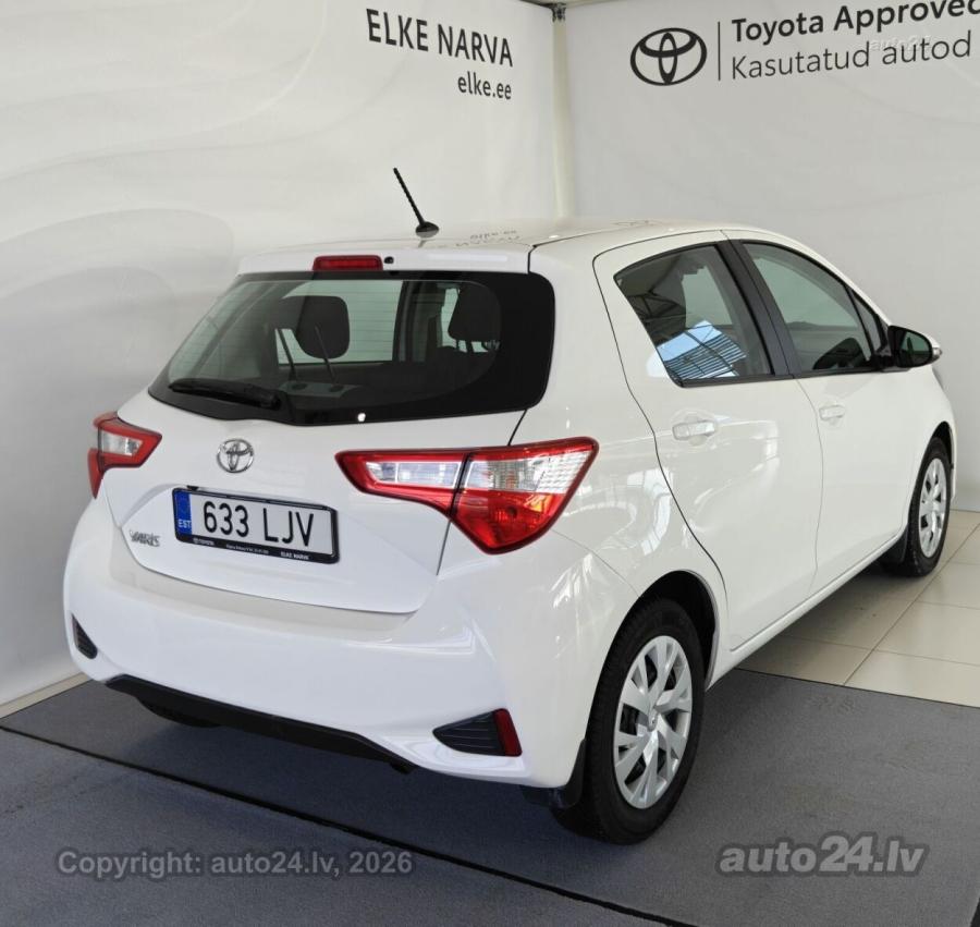 Balts Toyota Yaris 2018 Narva, ar dzinēja tilpumu 1.50 L un nobraukumu 71 tūkst. km par 11900 €, foto 2 vietnē AUTOMOTO.COM.LV
