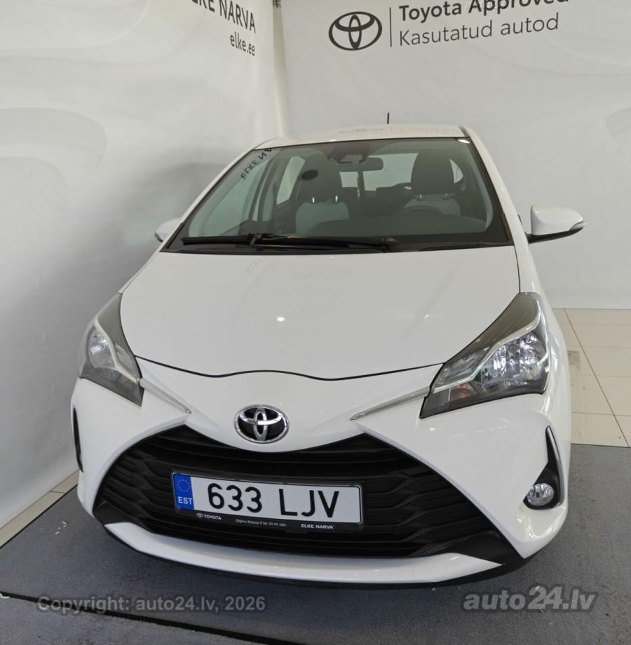 Balts Toyota Yaris 2018 Narva, ar dzinēja tilpumu 1.50 L un nobraukumu 71 tūkst. km par 11900 €, foto 5 vietnē AUTOMOTO.COM.LV