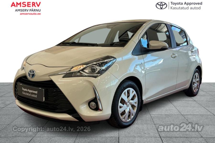 White Toyota Yaris 2018 in Parnu, with an engine capacity of 1.50 L and mileage of 144 thousand km for 10450 €, photo 1 on AUTOMOTO.COM.LV