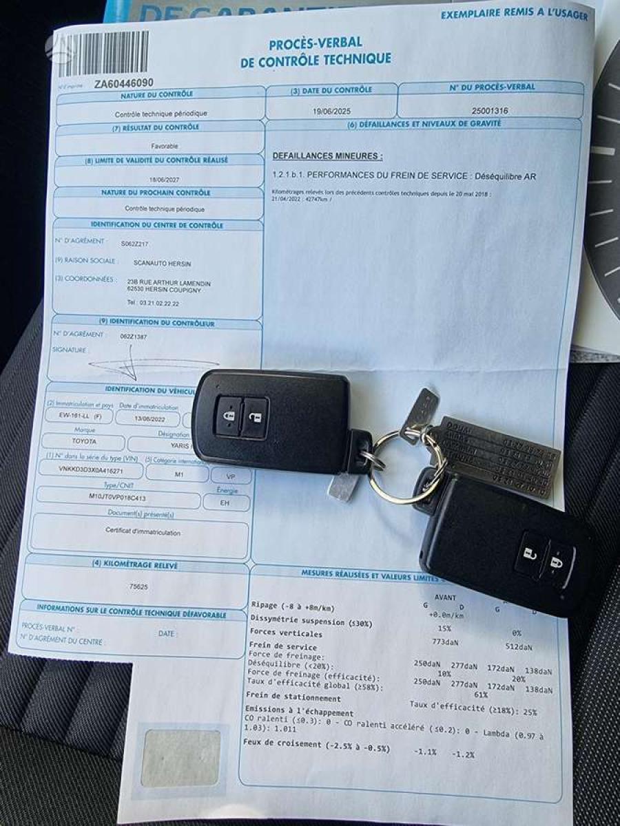 Белый Тойота Ярис 2018 в Таураге, объемом двигателя 1.50 л и пробегом 77 тыс. км за 11600 €, фото 32 на AUTOMOTO.COM.LV
