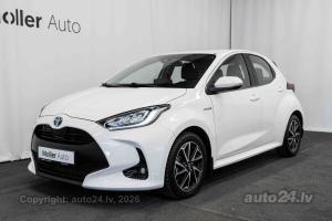Balts Toyota Yaris 2020 Tallina, ar dzinēja tilpumu 1.50 L un nobraukumu 73 tūkst. km par 14900 €, foto  vietnē AUTOMOTO.COM.LV