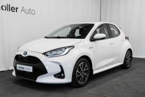 White Toyota Yaris 2020 in Tallinn, with an engine capacity of 1.50 L and mileage of 73 thousand km for 14900 €, photo  on AUTOMOTO.COM.LV