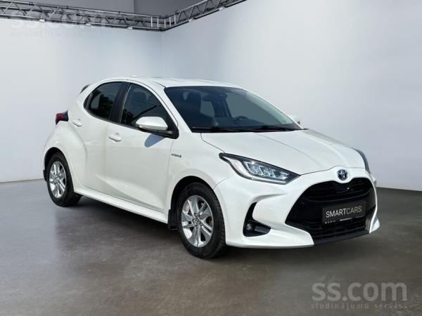 Balts Toyota Yaris 2021 Rīga, ar dzinēja tilpumu 1.50 L un nobraukumu 53 tūkst. km par 14260 €, foto 7 vietnē AUTOMOTO.COM.LV
