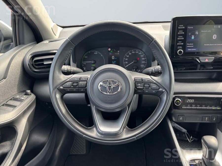 Balts Toyota Yaris 2021 Rīga, ar dzinēja tilpumu 1.50 L un nobraukumu 53 tūkst. km par 14260 €, foto 13 vietnē AUTOMOTO.COM.LV