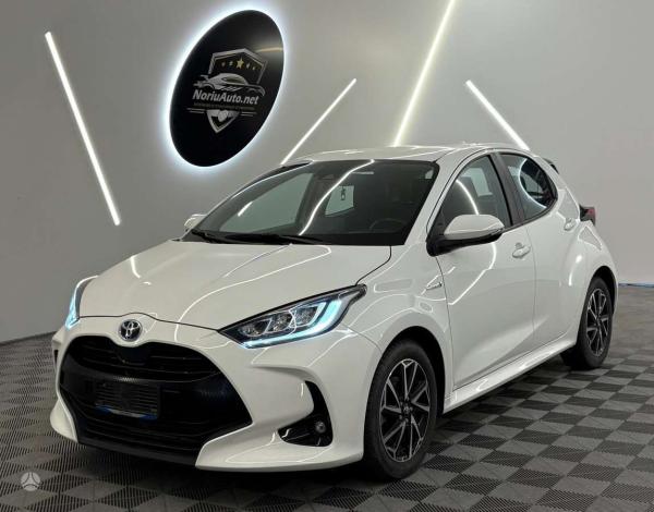 Balts Toyota Yaris 2021 Marijampole, ar dzinēja tilpumu 1.49 L un nobraukumu 37 tūkst. km par 15450 €, foto 7 vietnē AUTOMOTO.COM.LV