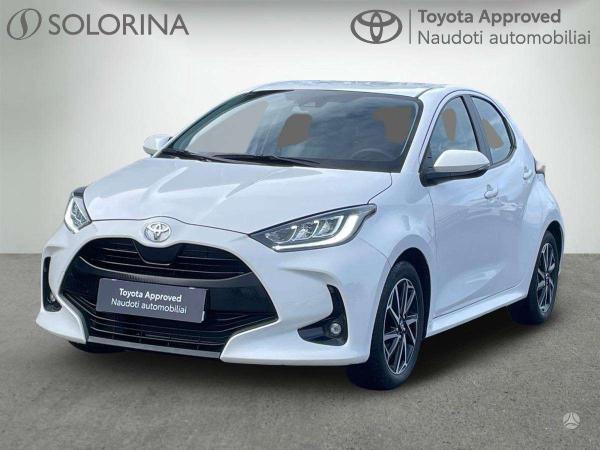 Balts Toyota Yaris 2022 Klaipėda, ar dzinēja tilpumu 1.49 L un nobraukumu 23 tūkst. km par 17300 €, foto 1 vietnē AUTOMOTO.COM.LV