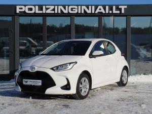 Balts Toyota Yaris 2022 Viļņa, ar dzinēja tilpumu 1.49 L un nobraukumu 107 tūkst. km par 14500 €, foto  vietnē AUTOMOTO.COM.LV