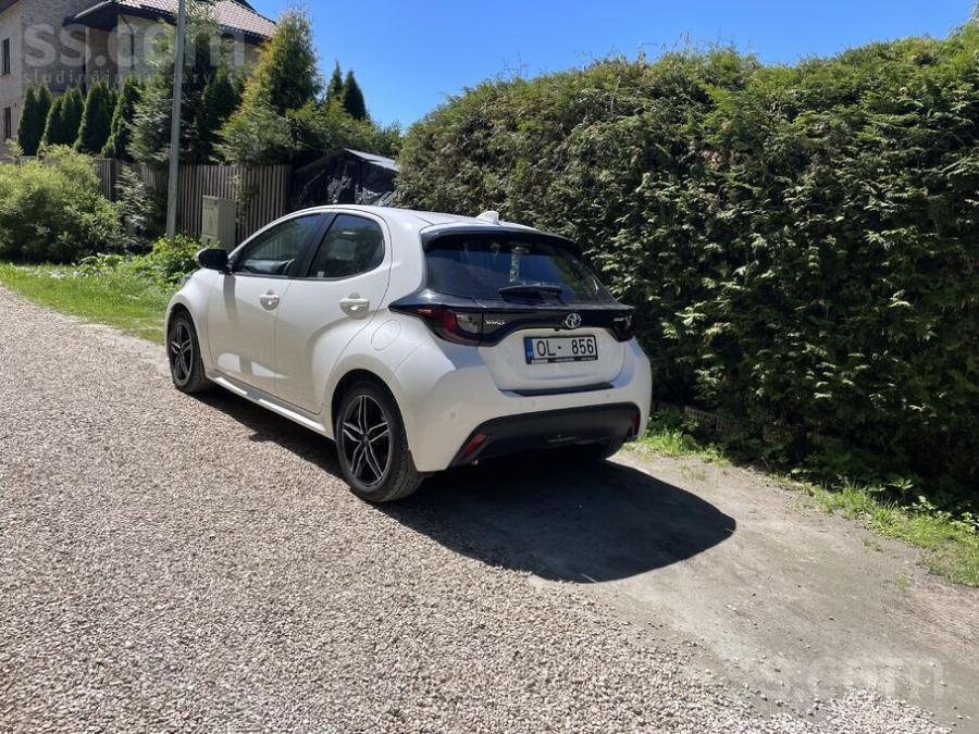 Balts Toyota Yaris 2022 Rīga, ar dzinēja tilpumu 1.50 L un nobraukumu 49 tūkst. km par 14900 €, foto 6 vietnē AUTOMOTO.COM.LV