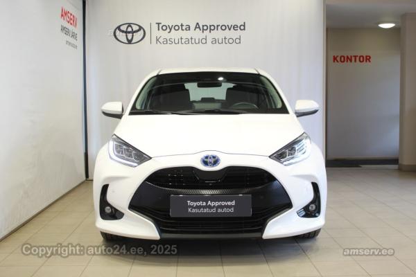 Balts Toyota Yaris 2023 Tallina, ar dzinēja tilpumu 1.50 L un nobraukumu 55 tūkst. km par 20290 €, foto 5 vietnē AUTOMOTO.COM.LV