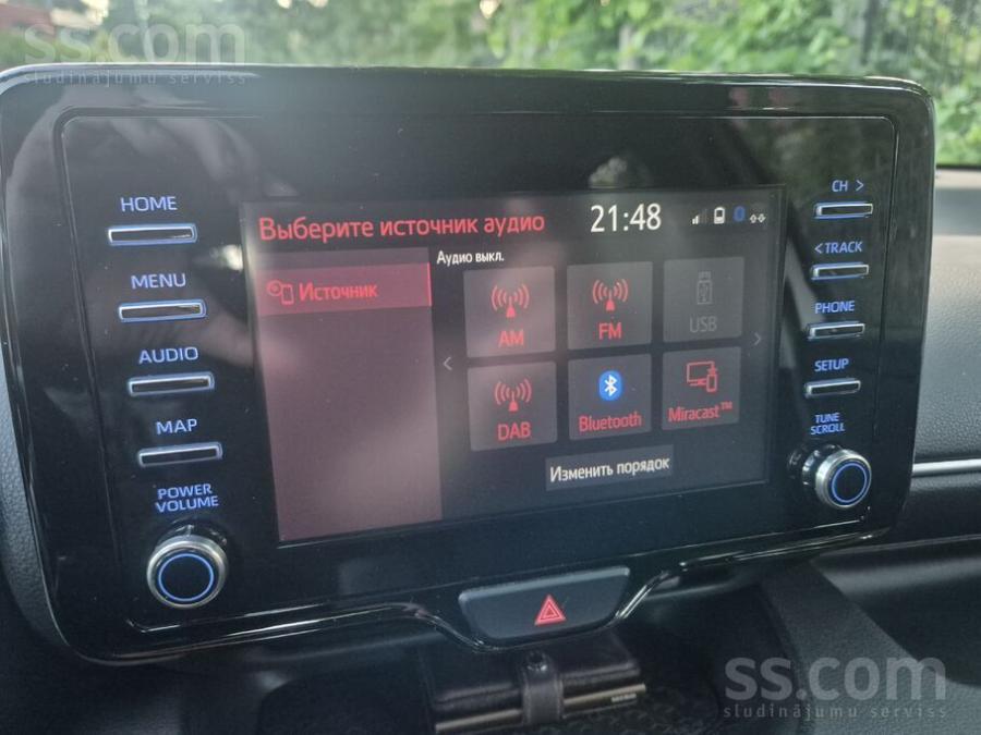 Balts Toyota Yaris 2023 Rīga, ar dzinēja tilpumu 1.50 L un nobraukumu 66 tūkst. km par 13500 €, foto 10 vietnē AUTOMOTO.COM.LV