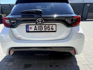 Balts Toyota Yaris 2024 Klaipėda, ar dzinēja tilpumu 1.50 L un nobraukumu 22 tūkst. km par 21200 €, foto 7 vietnē AUTOMOTO.COM.LV