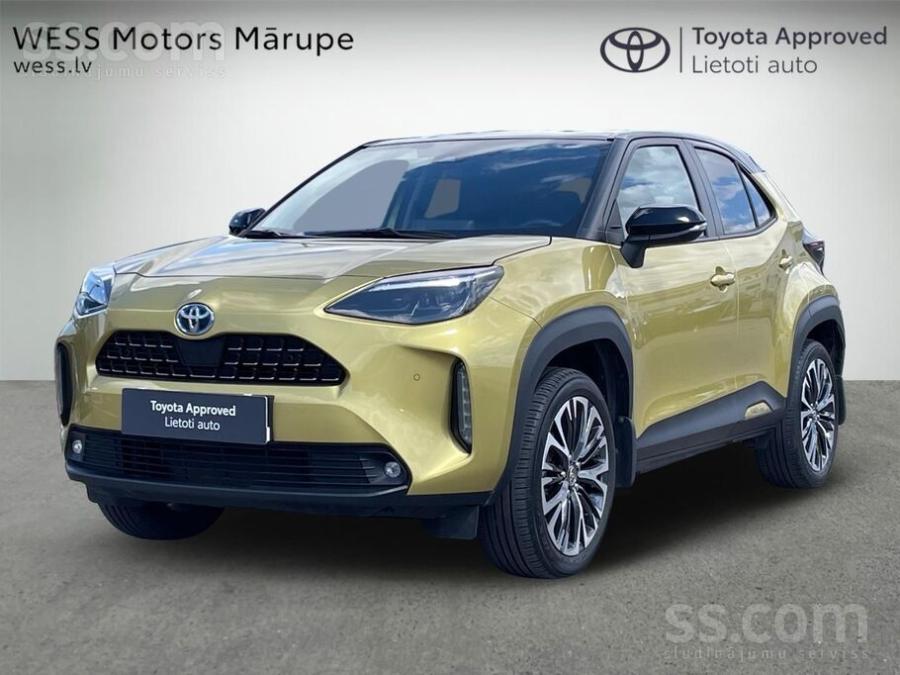 Dzeltens Toyota Yaris 2022 Rīga, ar dzinēja tilpumu 1.50 L un nobraukumu 34 tūkst. km par 24990 €, foto 1 vietnē AUTOMOTO.COM.LV