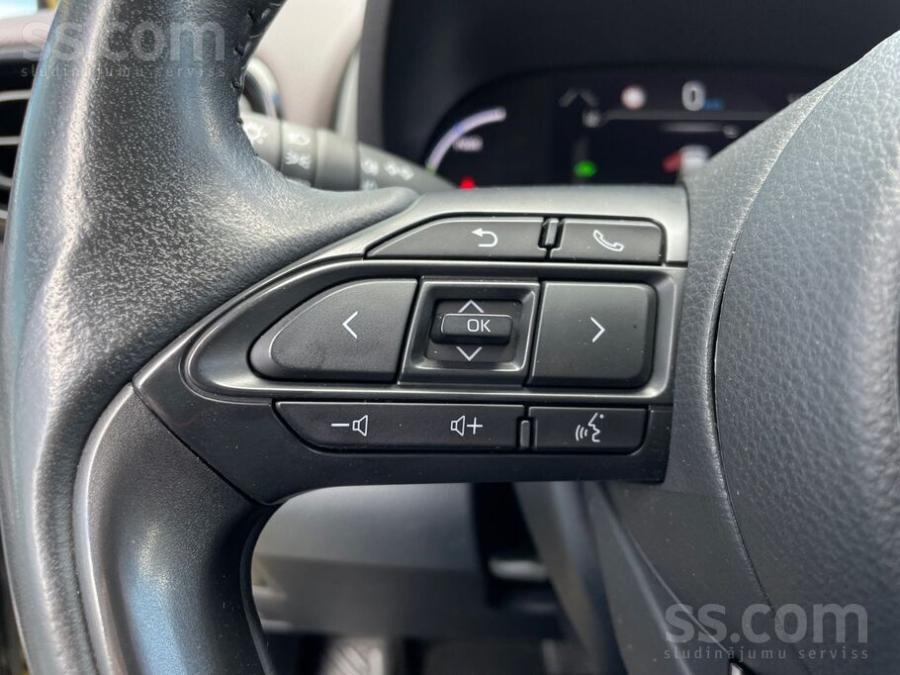 Dzeltens Toyota Yaris 2022 Rīga, ar dzinēja tilpumu 1.50 L un nobraukumu 34 tūkst. km par 24990 €, foto 22 vietnē AUTOMOTO.COM.LV
