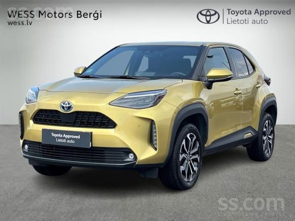 Dzeltens Toyota Yaris 2024 Rīga, ar dzinēja tilpumu 1.50 L un nobraukumu 17 tūkst. km par 25490 €, foto 1 vietnē AUTOMOTO.COM.LV