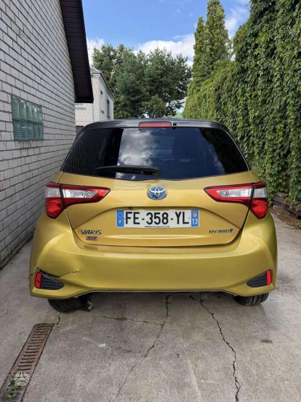 Dzeltens Toyota Yaris 2019 Kauņa, ar dzinēja tilpumu 1.50 L un nobraukumu 121 tūkst. km par 7400 €, foto 6 vietnē AUTOMOTO.COM.LV
