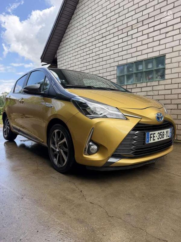Dzeltens Toyota Yaris 2019 Kauņa, ar dzinēja tilpumu 1.50 L un nobraukumu 121 tūkst. km par 6999 €, foto 2 vietnē AUTOMOTO.COM.LV