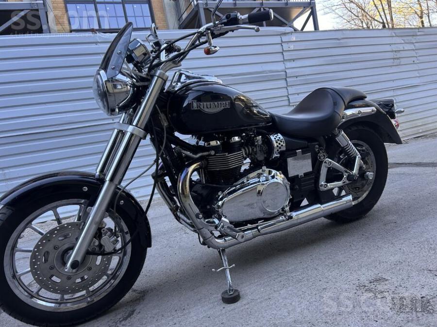 Triumph America 2007 in Riga, with an engine capacity of 0.80 L and mileage of 0 thousand km for 5000 €, photo 3 on AUTOMOTO.COM.LV