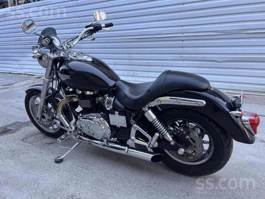 Triumph America 2007 in Riga, with an engine capacity of 0.80 L and mileage of 0 thousand km for 5000 €, photo 5 on AUTOMOTO.COM.LV