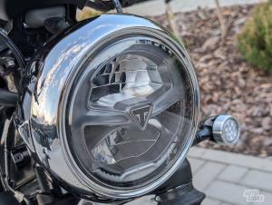 Melns Triumph Bonneville 2018 Viļņa, ar dzinēja tilpumu 1.20 L un nobraukumu 11 tūkst. km par 6250 €, foto 17 vietnē AUTOMOTO.COM.LV