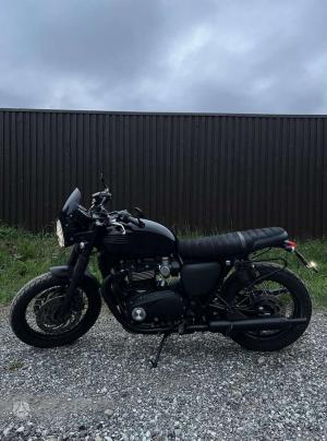 Черный Триумф Bonneville 2019 в Таллин, объемом двигателя 1.20 л и пробегом 9 тыс. км за 6990 €, фото  на AUTOMOTO.COM.LV