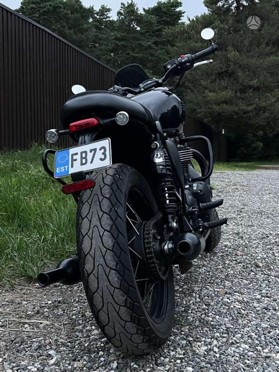 Черный Триумф Bonneville 2019 в Таллин, объемом двигателя 1.20 л и пробегом 9 тыс. км за 6990 €, фото 7 на AUTOMOTO.COM.LV