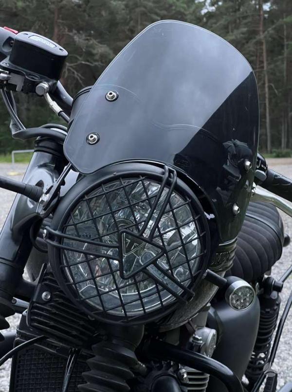 Черный Триумф Bonneville 2019 в Таллин, объемом двигателя 1.20 л и пробегом 9 тыс. км за 6990 €, фото 9 на AUTOMOTO.COM.LV