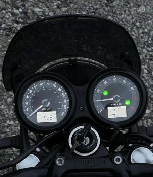 Черный Триумф Bonneville 2019 в Таллин, объемом двигателя 1.20 л и пробегом 9 тыс. км за 6990 €, фото 12 на AUTOMOTO.COM.LV