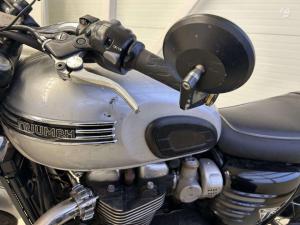 Pelēks Triumph Bonneville 2018 Radviliškis, ar dzinēja tilpumu 1.20 L un nobraukumu 45 tūkst. km par 4650 €, foto 14 vietnē AUTOMOTO.COM.LV