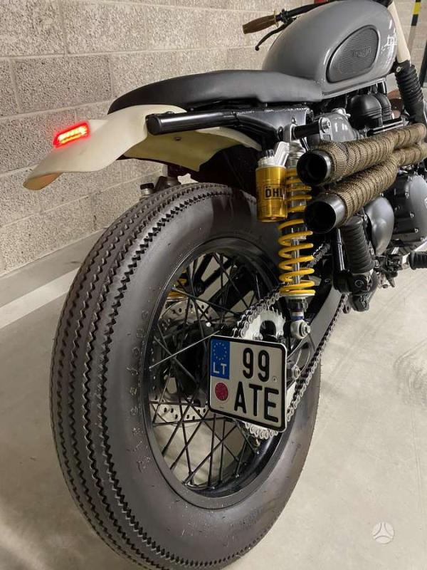 Triumph Bonneville 2014 Kauņa, ar dzinēja tilpumu 0.90 L un nobraukumu 1 tūkst. km par 8500 €, foto 1 vietnē AUTOMOTO.COM.LV