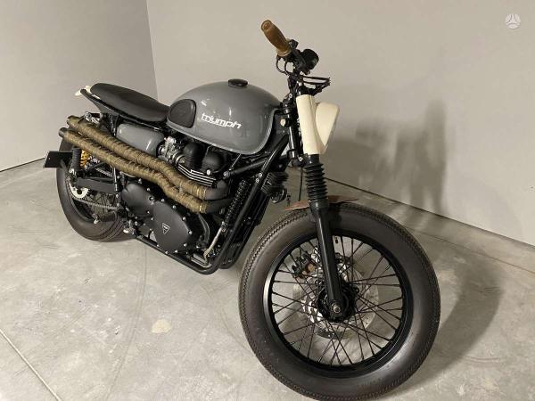 Triumph Bonneville 2014 Kauņa, ar dzinēja tilpumu 0.90 L un nobraukumu 1 tūkst. km par 8500 €, foto 7 vietnē AUTOMOTO.COM.LV