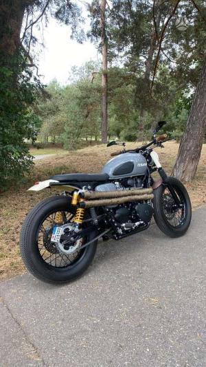 Triumph Bonneville 2014 Kauņa, ar dzinēja tilpumu 0.90 L un nobraukumu 1 tūkst. km par 8500 €, foto 16 vietnē AUTOMOTO.COM.LV