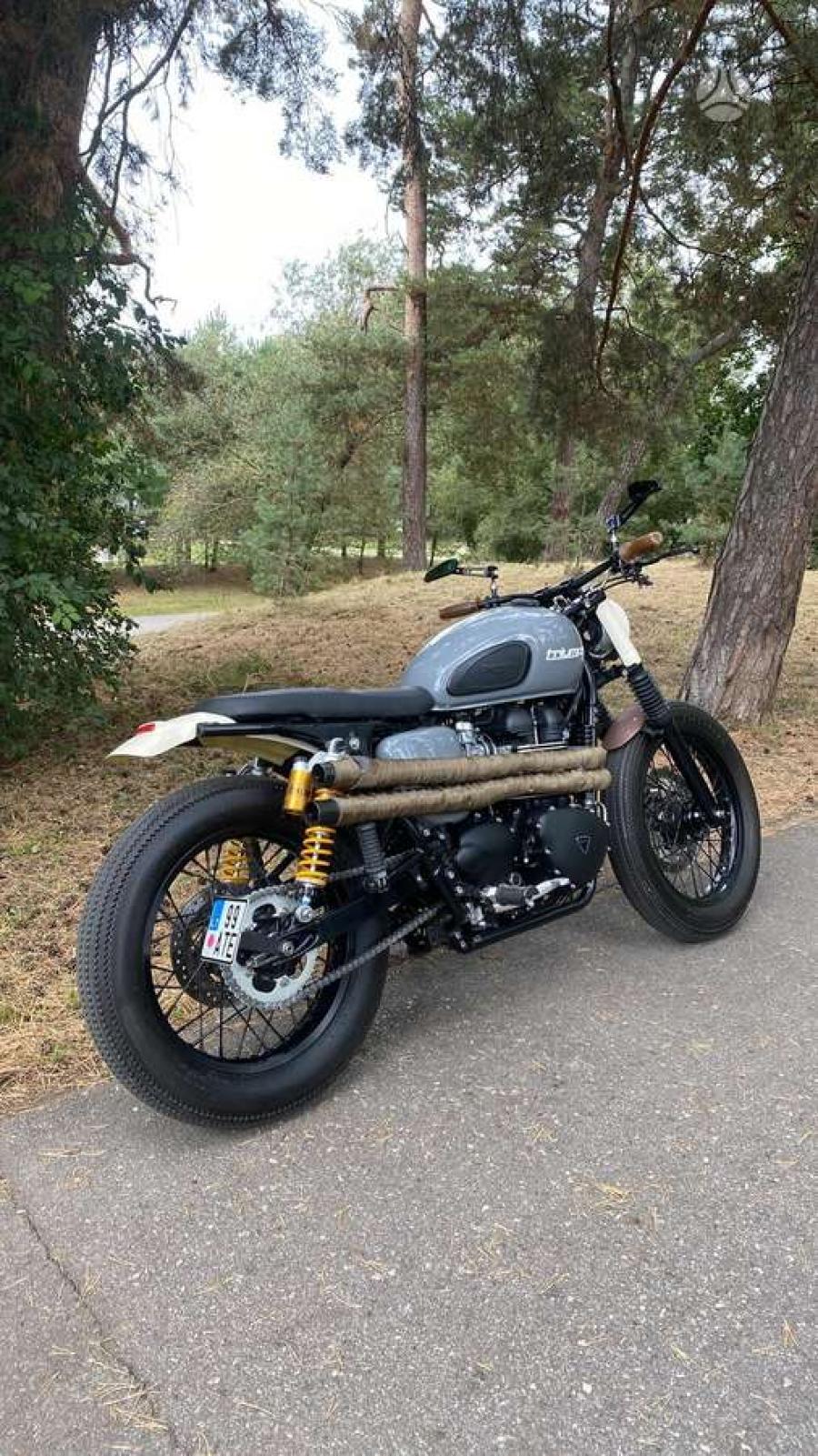 Triumph Bonneville 2014 Kauņa, ar dzinēja tilpumu 0.90 L un nobraukumu 1 tūkst. km par 8500 €, foto 16 vietnē AUTOMOTO.COM.LV