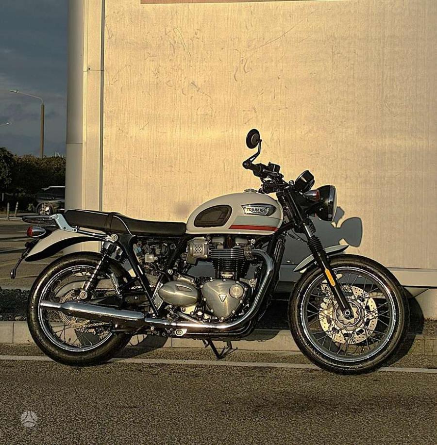 Триумф Bonneville 2018 в Вильнюс, объемом двигателя 0.90 л и пробегом 4 тыс. км за 6900 €, фото 3 на AUTOMOTO.COM.LV