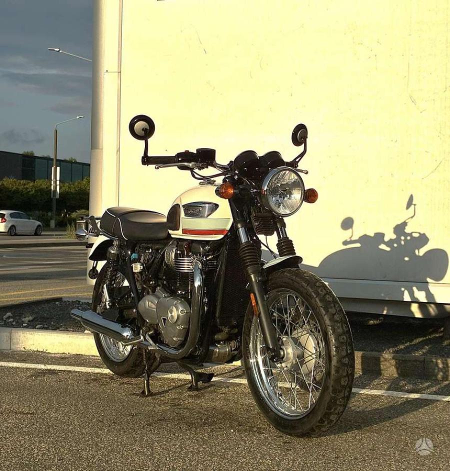 Триумф Bonneville 2018 в Вильнюс, объемом двигателя 0.90 л и пробегом 4 тыс. км за 6900 €, фото 7 на AUTOMOTO.COM.LV