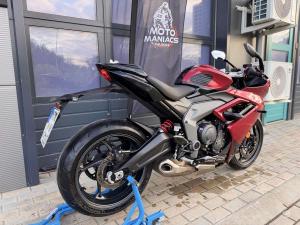Triumph Daytona 2024 Kauņa, ar dzinēja tilpumu 0.66 L un nobraukumu 6 tūkst. km par 5350 €, foto 4 vietnē AUTOMOTO.COM.LV