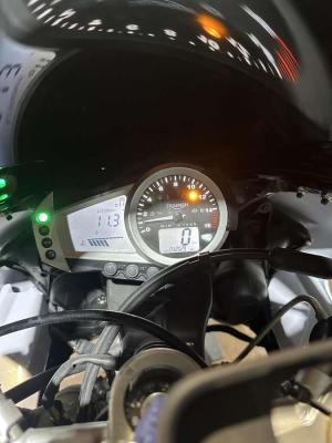 White Triumph Daytona 2009 in Klaipeda, with an engine capacity of 0.68 L and mileage of 32 thousand km for 3000 €, photo 15 on AUTOMOTO.COM.LV