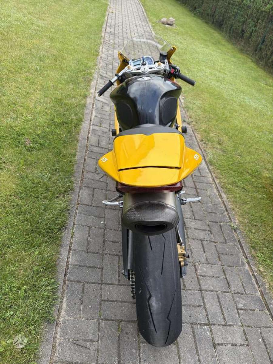 Dzeltens Triumph Daytona 2006 Viļņa, ar dzinēja tilpumu 0.68 L un nobraukumu 40 tūkst. km par 2300 €, foto 6 vietnē AUTOMOTO.COM.LV