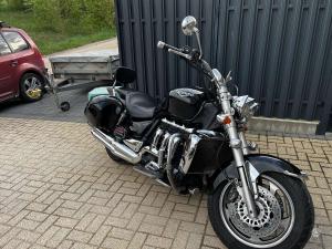 Black Triumph Rocket III 2006 in Trakai, with an engine capacity of 2.30 L and mileage of 40 thousand km for 5500 €, photo  on AUTOMOTO.COM.LV