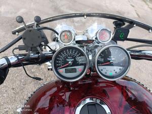 Red Triumph Rocket III 2004 in Jonava, with an engine capacity of 2.30 L and mileage of 63 thousand km for 6500 €, photo 7 on AUTOMOTO.COM.LV