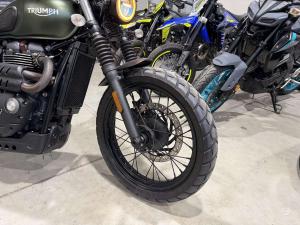 Зеленый Триумф Scrambler 2017 в Шяуляй, объемом двигателя 0.90 л и пробегом 23 тыс. км за 4990 €, фото 6 на AUTOMOTO.COM.LV